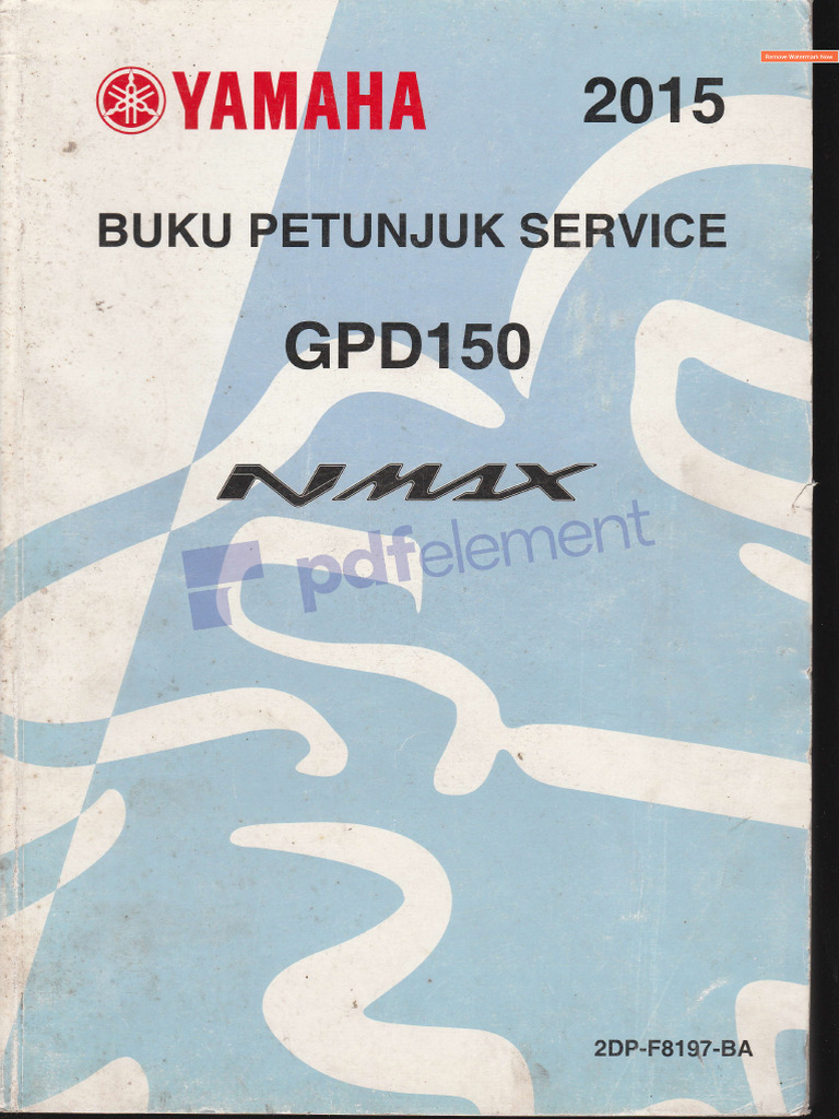 Manual Servis NMAX 2015 | PDF