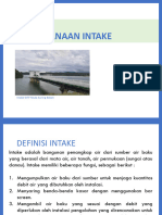 Rencana Desain Bangunan Intake Air | PDF