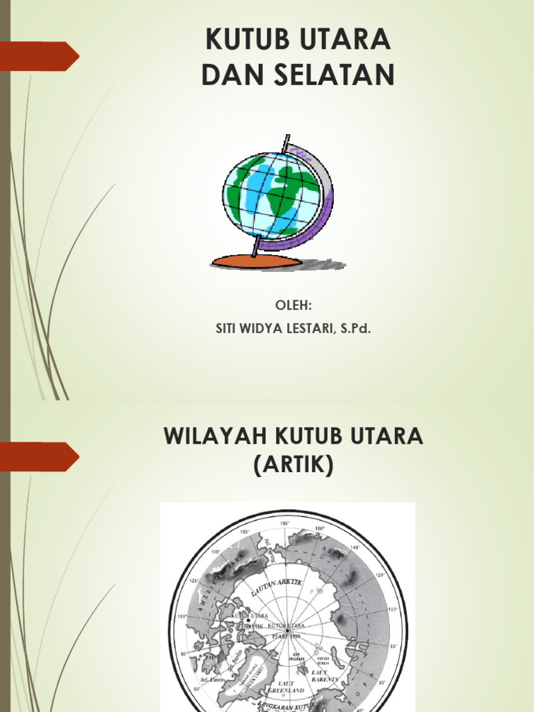 Kutub Utara Dan Selatan | PDF