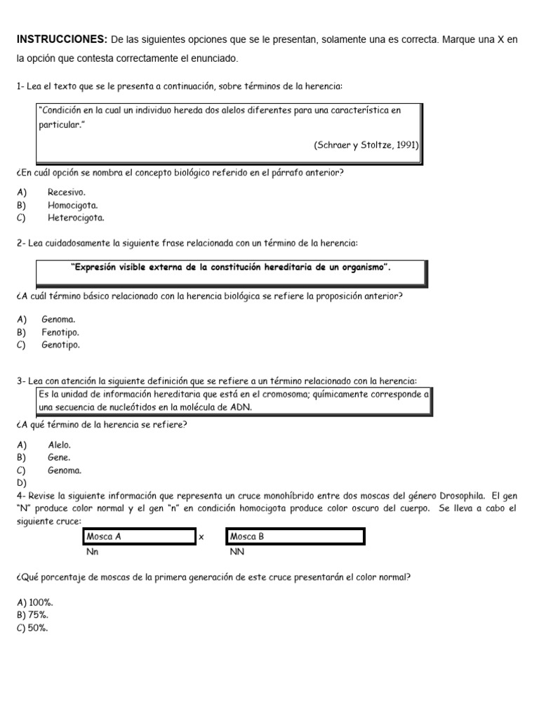 Práctica # 7 Herencia y Manipulación | PDF | Dominancia (Genética) | Cigosidad