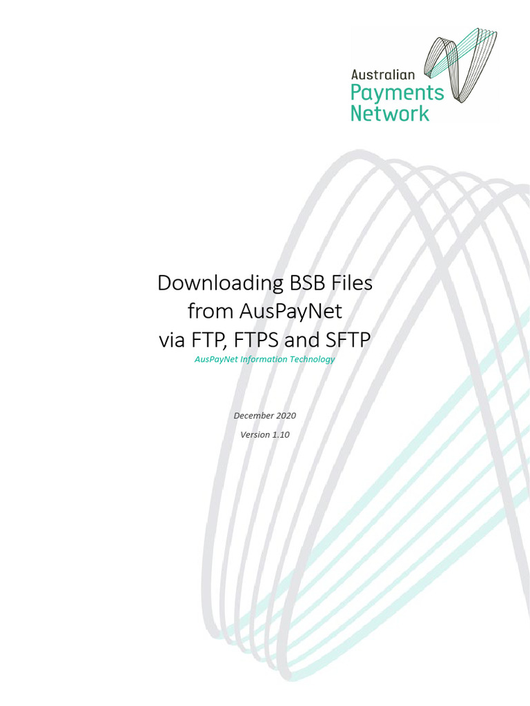 Downloading BSB Files From AusPayNet Via FTP | PDF | File Transfer ...