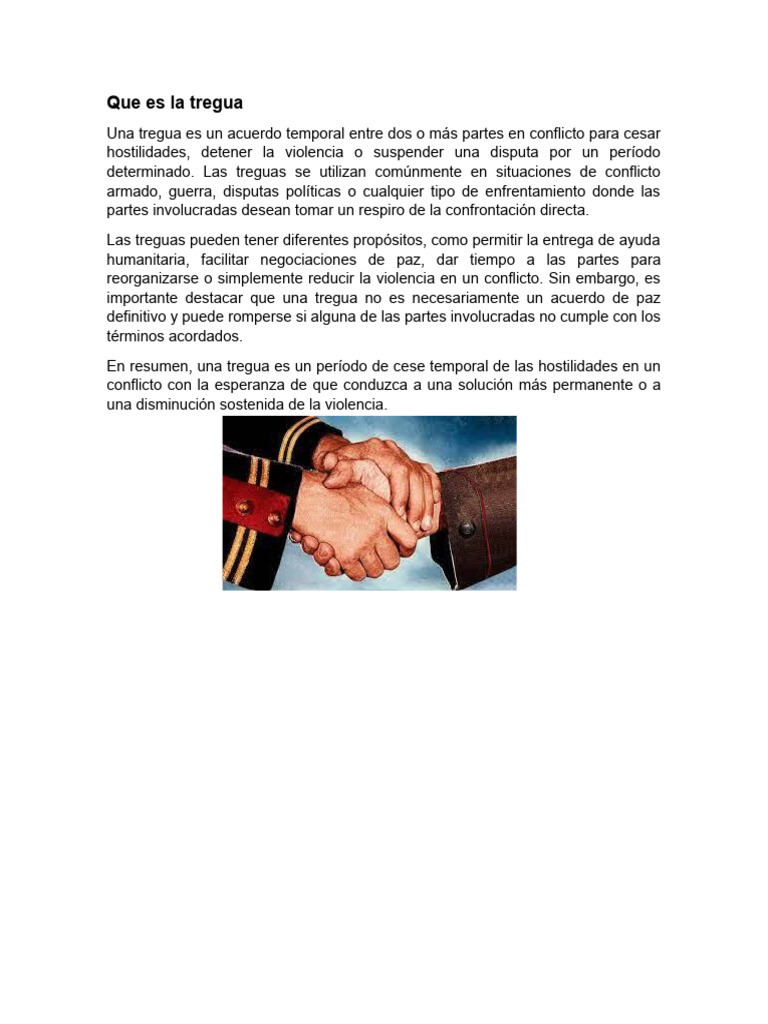 Definición de Tregua y Su Importancia | PDF | Cristobal colon | Exploración