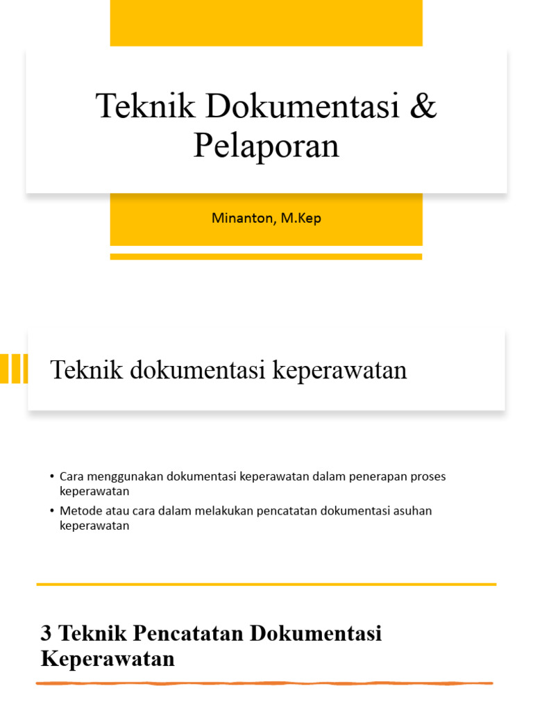 Teknik Dokumentasi & Pelaporan | PDF | Sains & Matematika