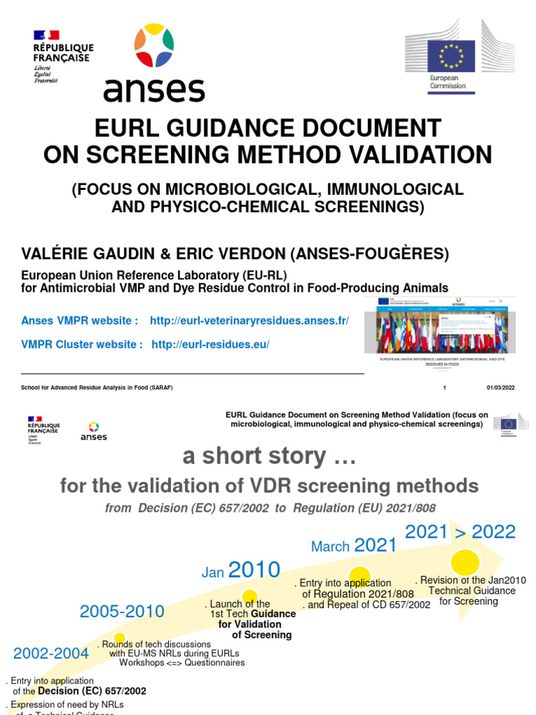 4-Guidance Validation Screening E Verdon V Gaudin | PDF | Quantitative ...