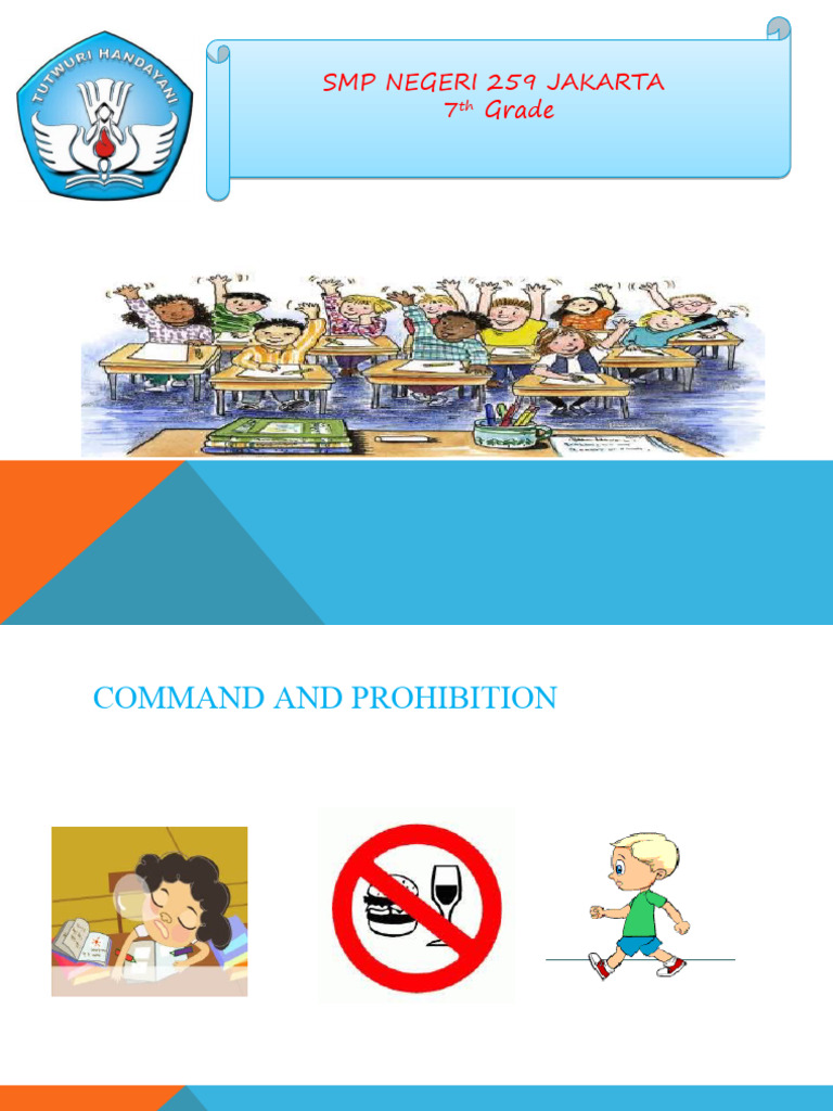 Command and Prohibition in English | PDF | Language Arts & Discipline ...