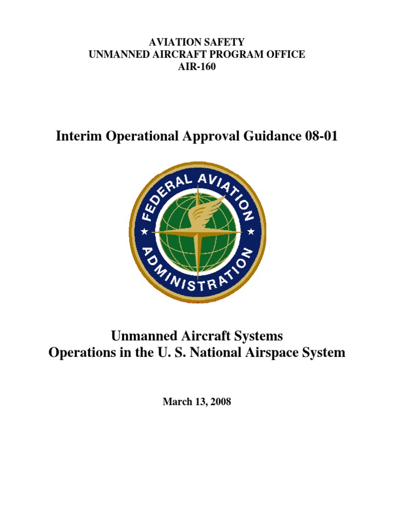 Interim Operational Approval Guidance 08-01 | PDF | Visual Flight Rules ...