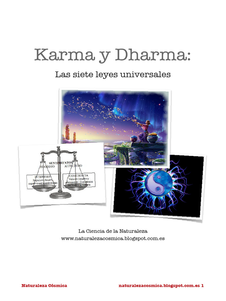 3 Karma y Dharma | PDF | Karma | Hermetismo