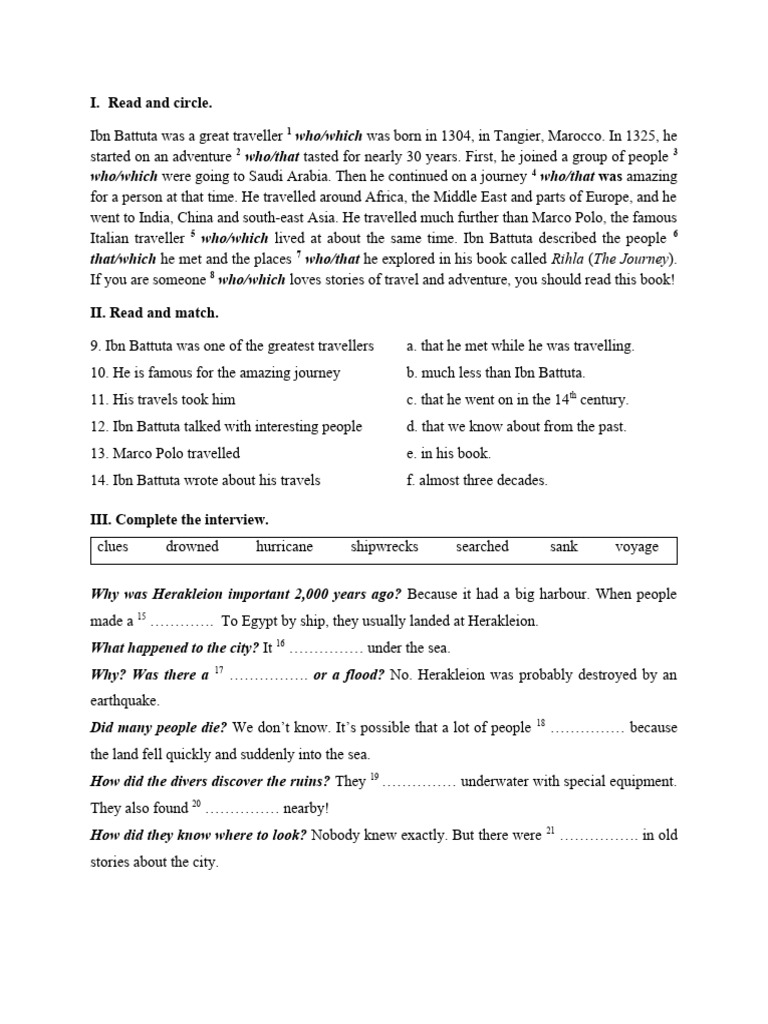 Exercise English Unit 7 and 8 | PDF