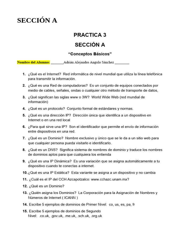 Practica 3a | PDF | Red mundial | Internet y web