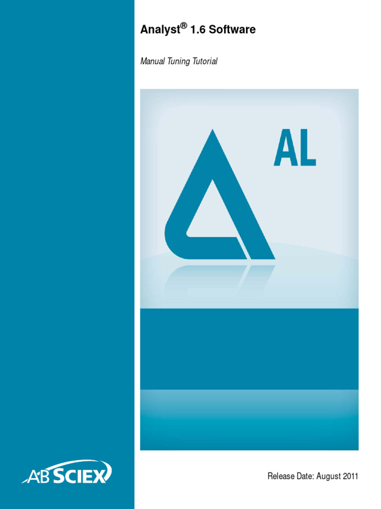 Analyst 1.6 Software. Manual Tuning Tutorial | PDF | Calibration ...