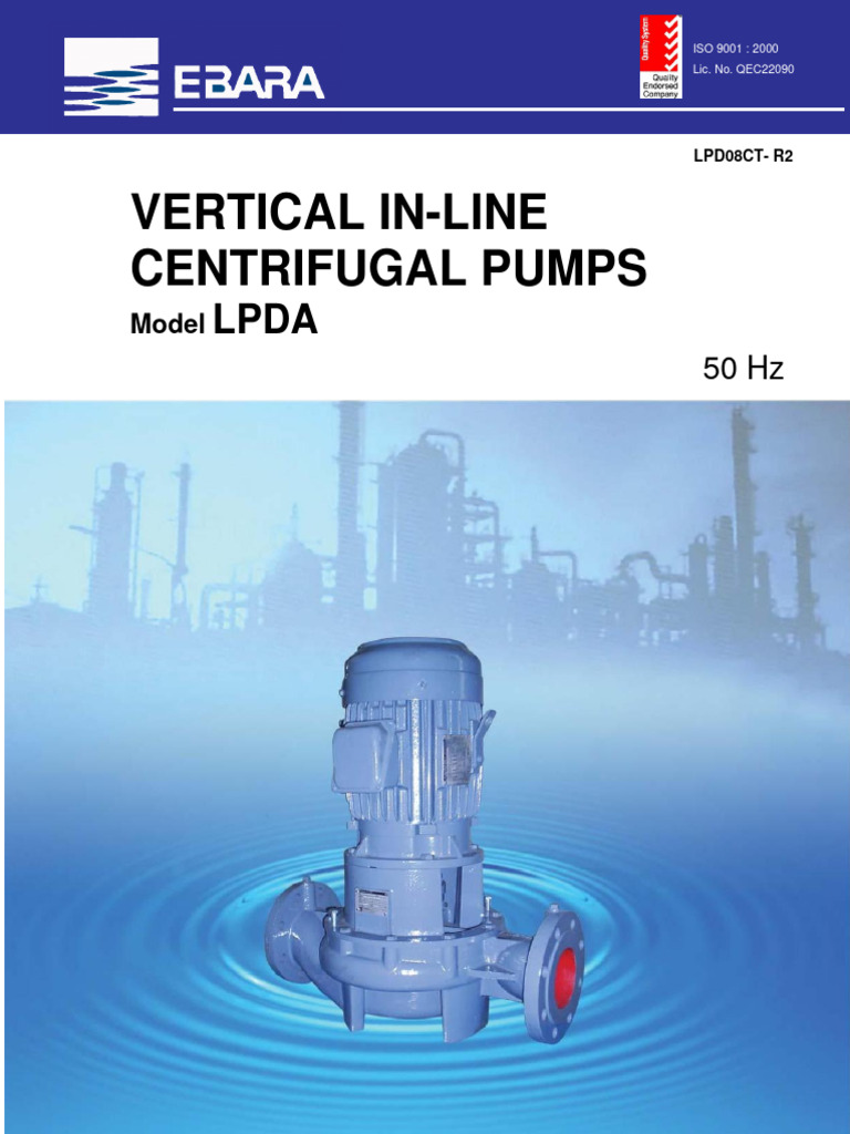 Brochure LPDA, 50 HZ | PDF | Pump | Physical Sciences