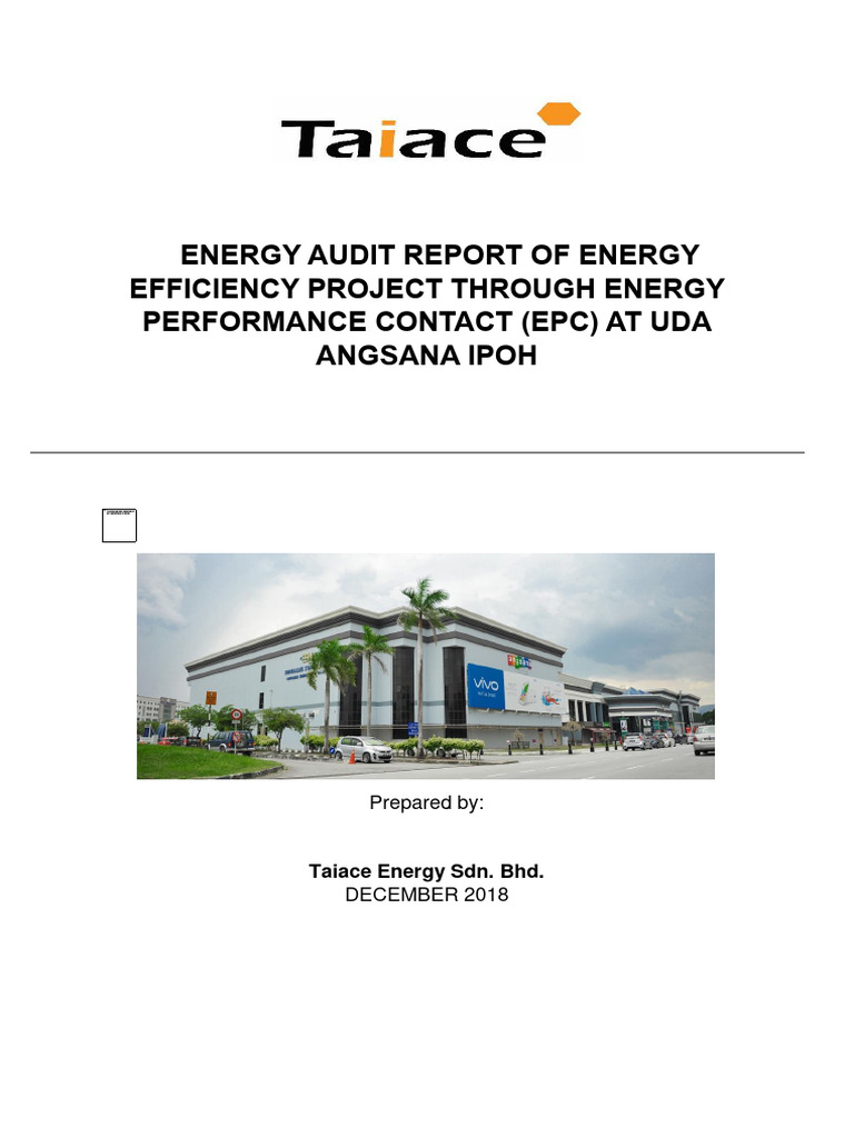 Enegy Audit Pdf Energy Conservation Audit