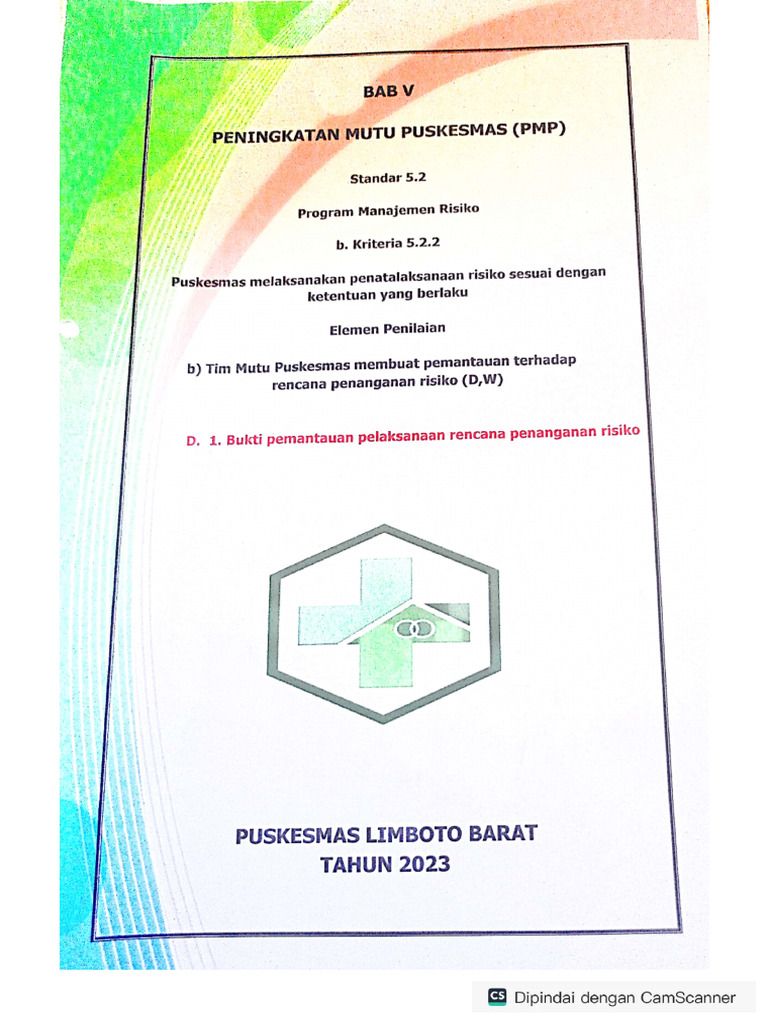 Kriteria 5.2.2 B) Tim Mutu PKM Membuat Pemantauan Trhadap Rencana ...