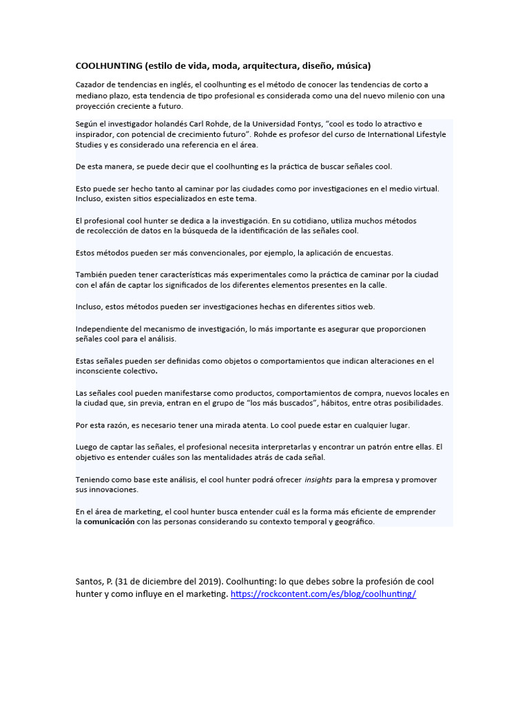 Cool Hunting | PDF | Marketing