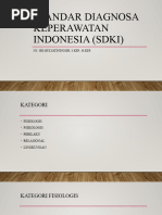 Standar Diagnosis Keperawatan Indonesia SDKI | PDF