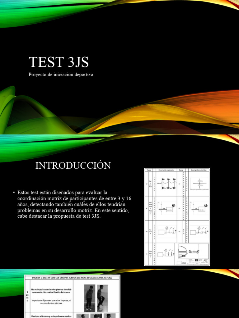 Test 3js Iniciacion Deportiva | PDF