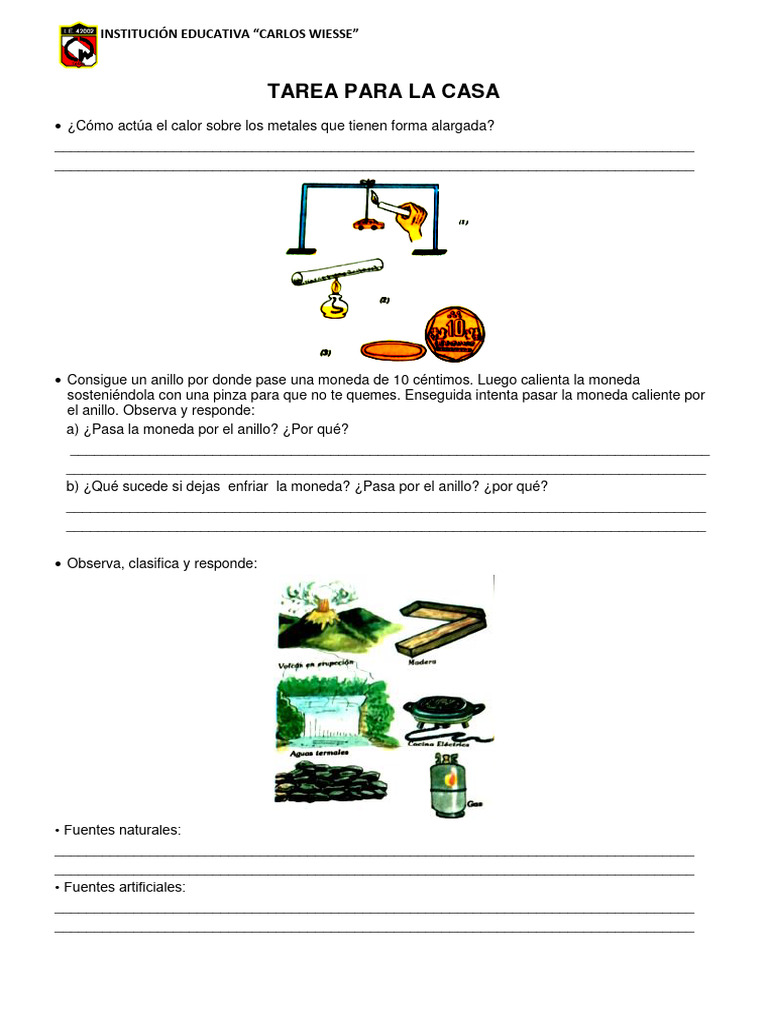Tarea para La Casa | PDF