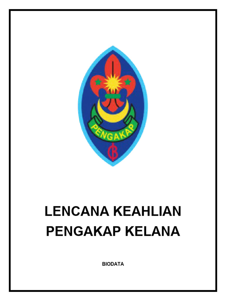 LENCANA Keahlian Pengakap Kelana | PDF