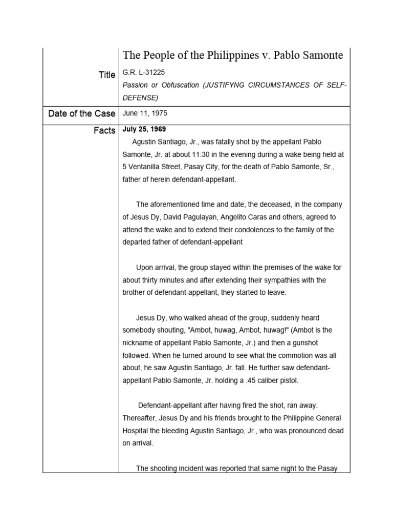5 Cases Digested | PDF | Autopsy | Trials