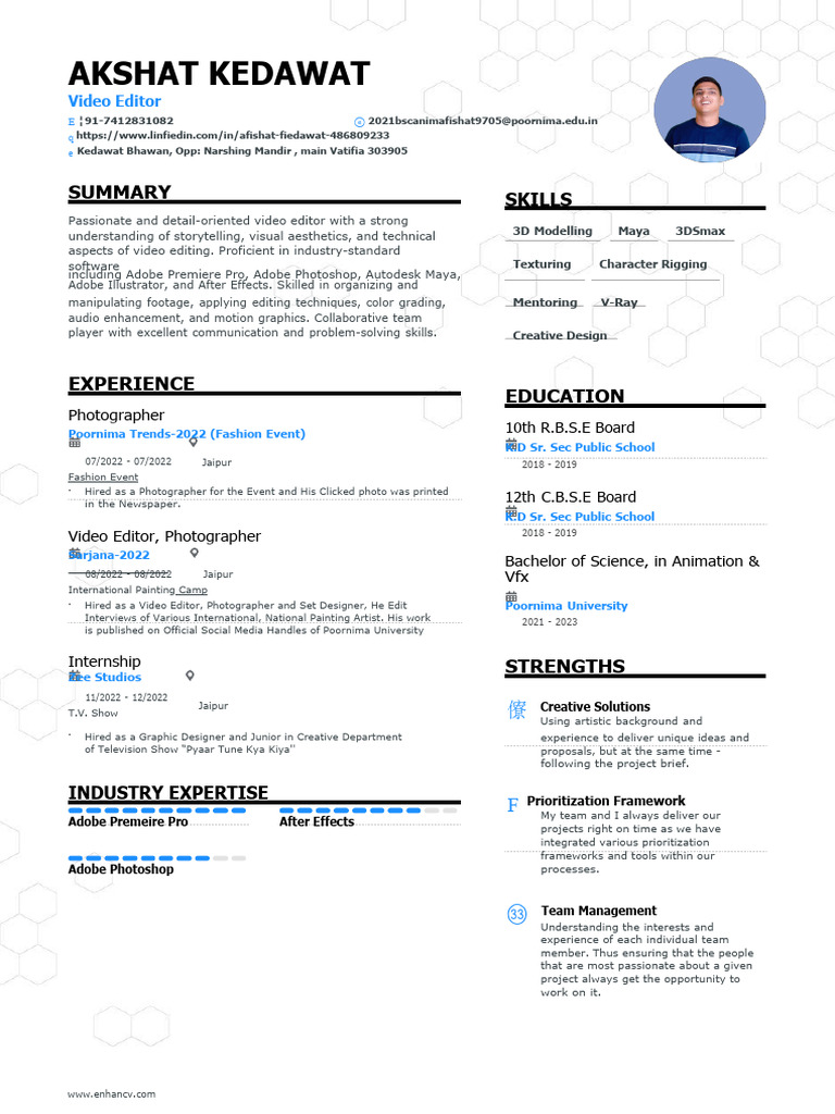 Akshat Kedawat Resume | PDF | Graphics | Computing