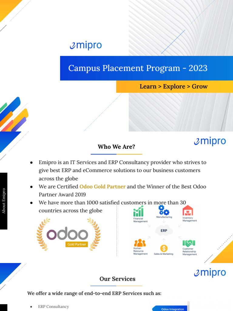 Campus Placement 2023-24 - Emipro - Engineering | PDF | Enterprise ...