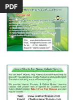 Tayammum Steps Illustrated Guide | PDF