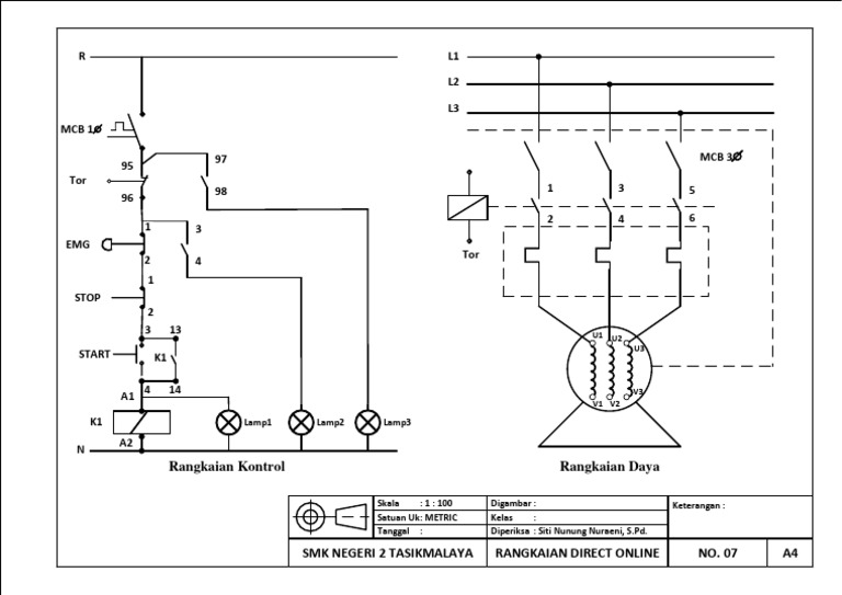7 - Instalasi Motor Listrik (Dol) | PDF