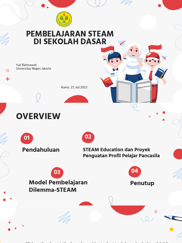 Pembelajaran STEAM di Sekolah Dasar | PDF