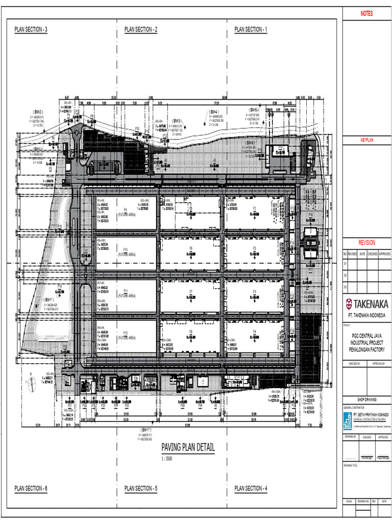 Paving Plan Area Detail | PDF
