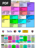 Fixtures - GDL Promotion League - 2024 | PDF | Sports | Team Sports