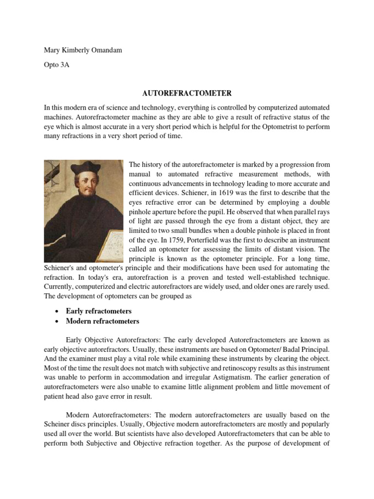 Revised-Applied Optics - Written Report | PDF | Optics | Light