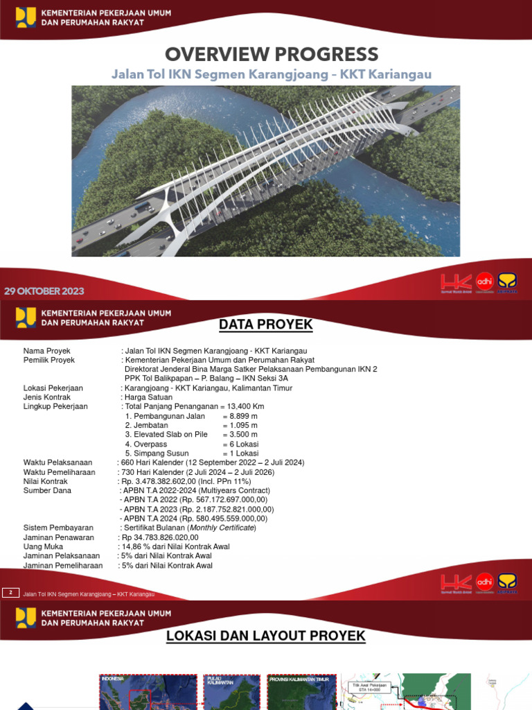 Overview Progress IKN 3A - M59 | PDF