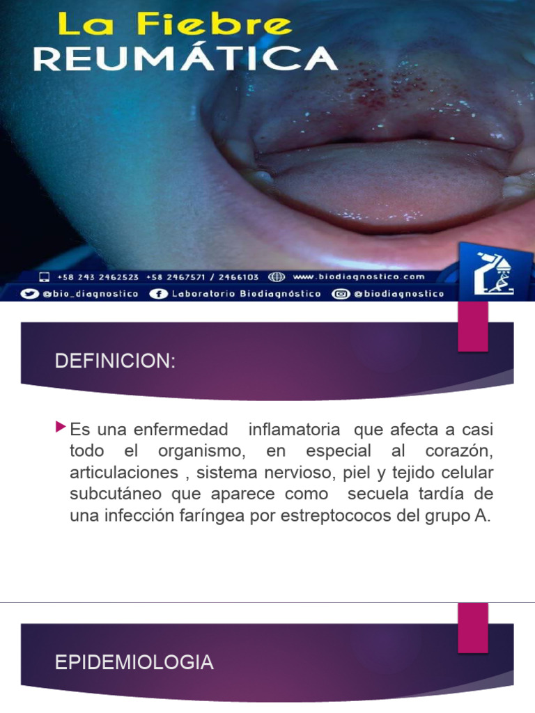 Fiebre Reumatica | PDF | Ciencias de la Salud | Epidemiología