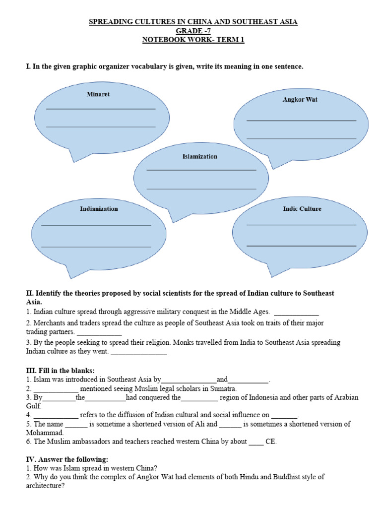 Spreading Cultures in China and Southeast Asia | PDF | Southeast Asia ...