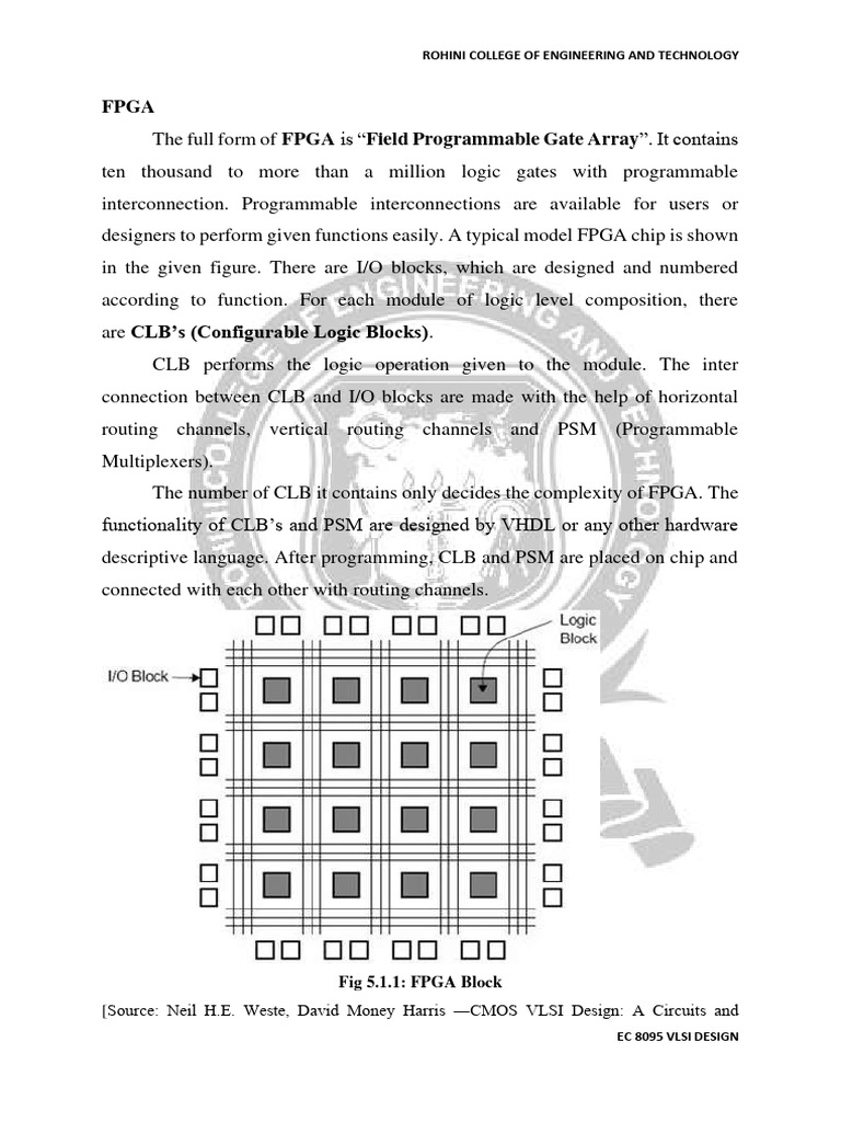 Rohini 55102868036 | PDF | Field Programmable Gate Array | Logic Gate