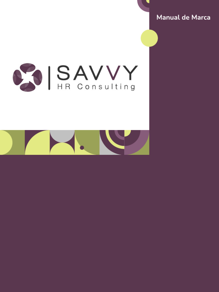 SAVVY - Manual de Marca | PDF