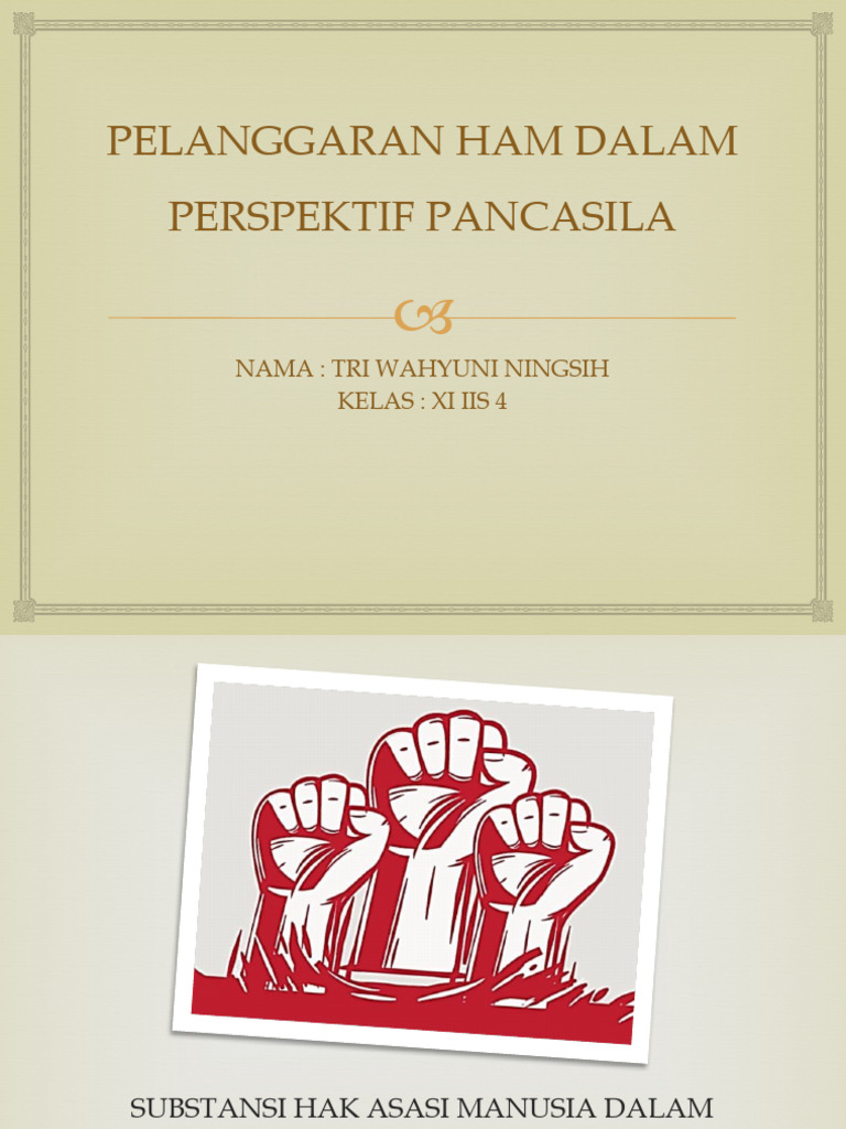 Pelanggaran Ham Dalam Perspektif Pancasila (PKN) | PDF