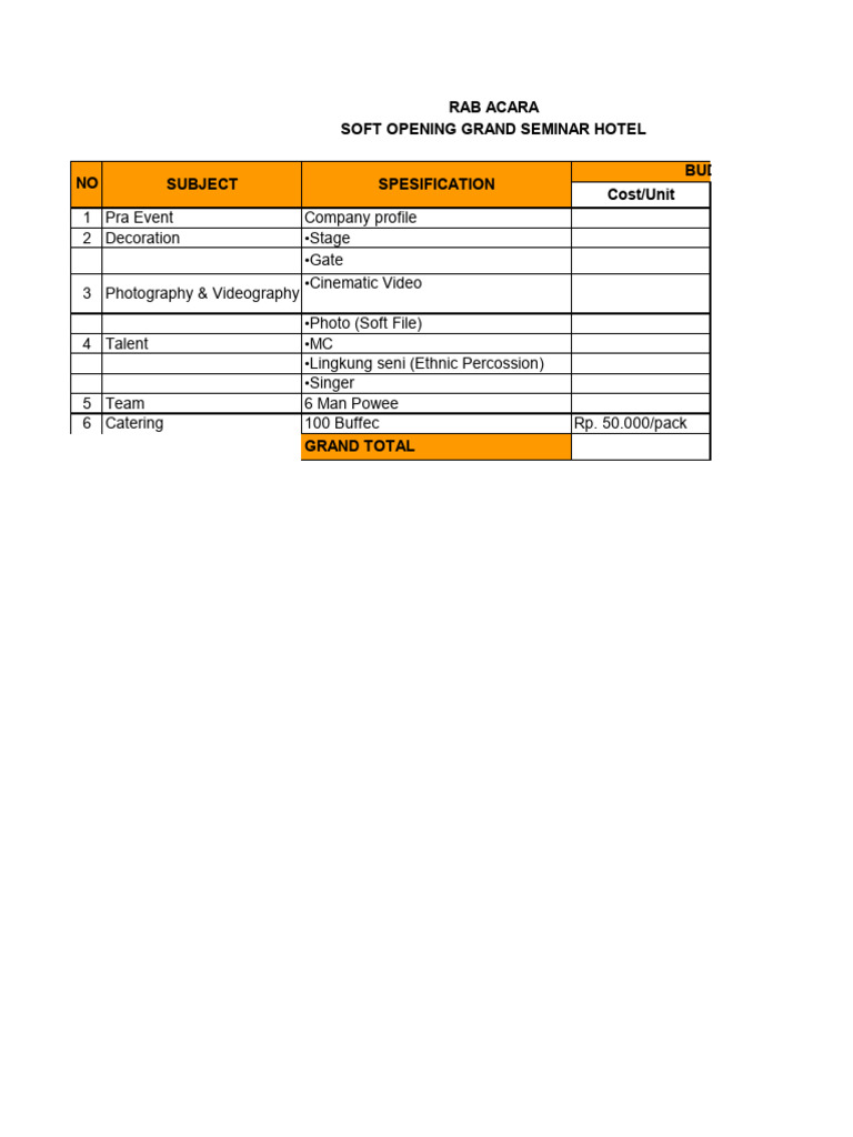 Rab Grand Suminar Hotel | PDF