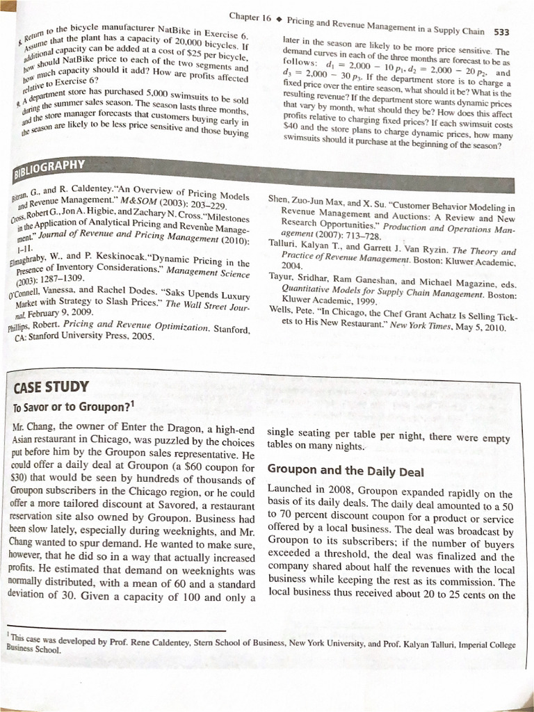 SCM Case Study 2 | PDF