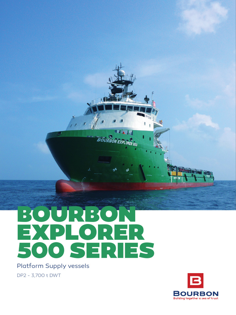 Bourbon Explorer 500 Series Commercial Leaflet | PDF | Ships | Shipping