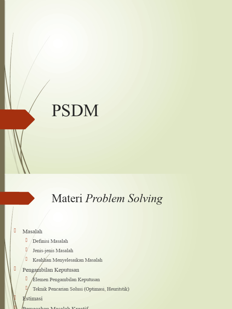 Problem Solving Dan Decision Making | PDF Problem Solving Dan Decision Making | PDF