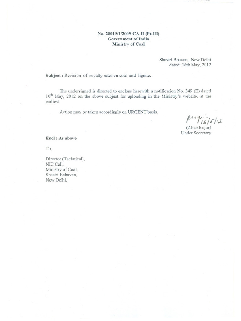 Gazzette Notification Royalty | PDF