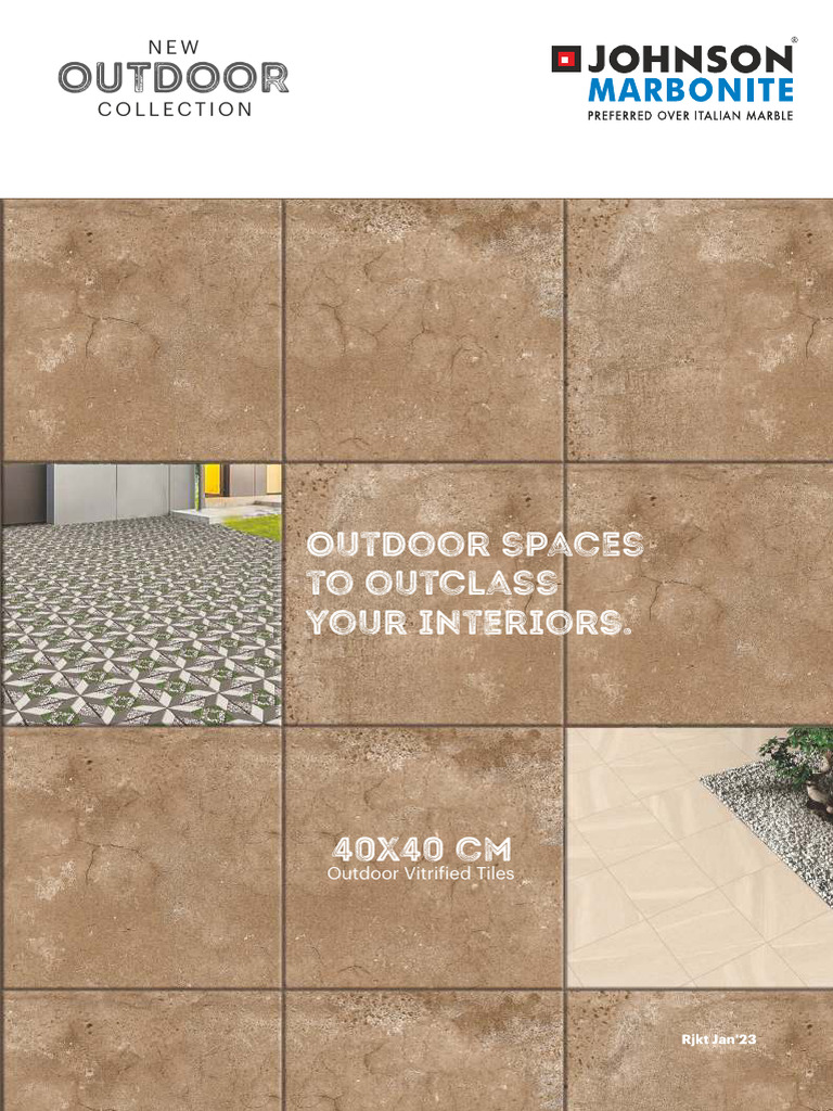Premium Outdoor Vitrified Tiles 40x40 cm | PDF | Materials | Physical ...