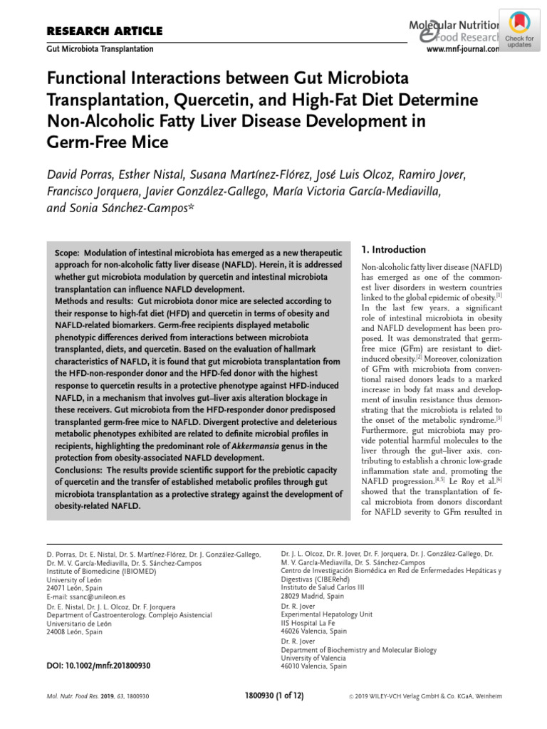 Functional Interactions Between Gut Microbiota Transplantation 2019 ... Functional Interactions Between Gut Microbiota Transplantation 2019 ...
