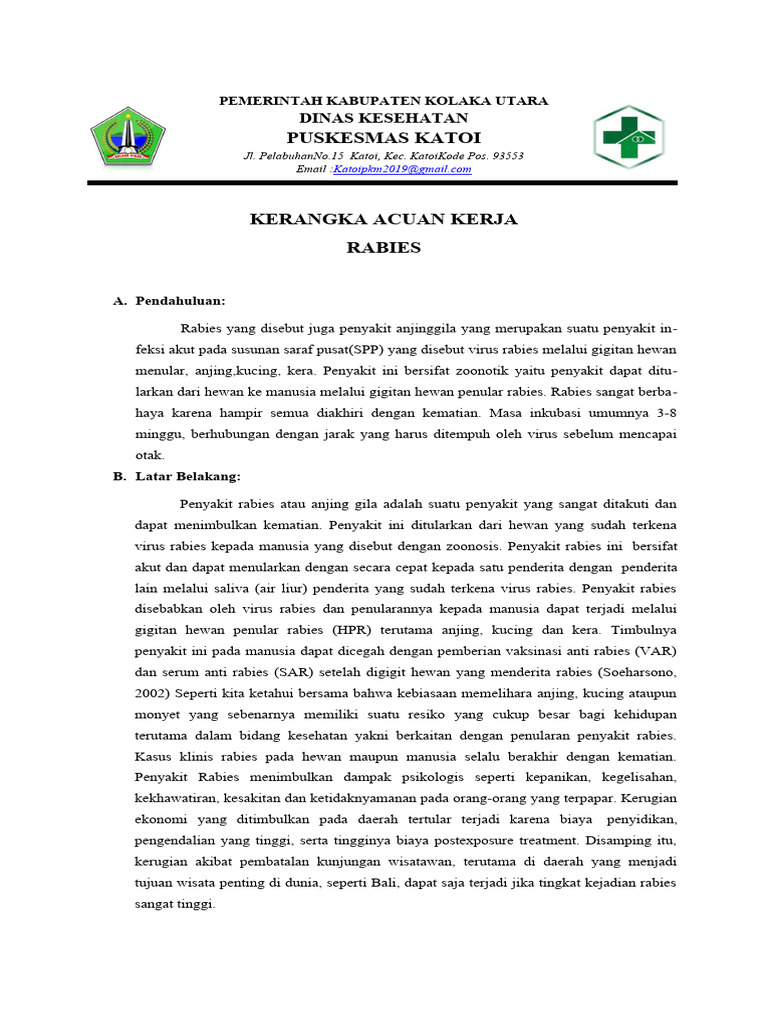 KAK Rabies | PDF