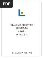 Definisi dan Tugas Office Boy (OB) | PDF