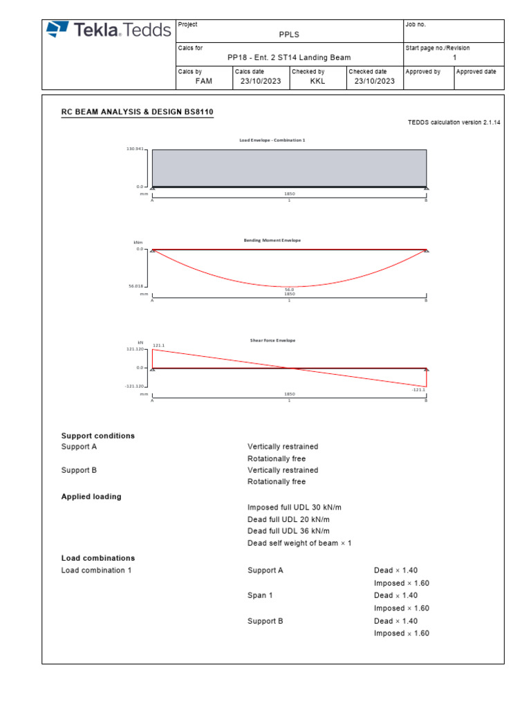 Beam Design | PDF | Beam (Structure) | Bending