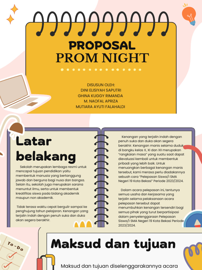 Proposal Prom Night | PDF