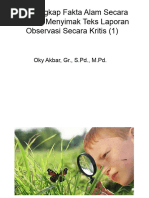 Teks Laporan Hasil Observasi Belalang Anggrek Kelompok 4 XB | PDF