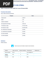 RRU Nokia Power & Installation Specs | PDF | Information And ...
